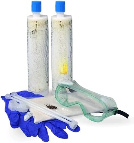 CrackWeld DIY Concrete Crack Repair Kit (2-Pack); Self-Leveling ...