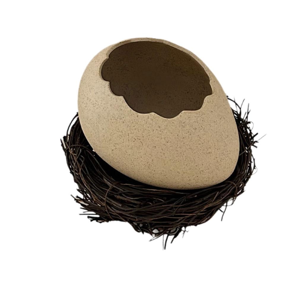 Cracked Egg Shell Dessert Bowl Noodle Bowl Decorative Ceramic Ice Cream ...