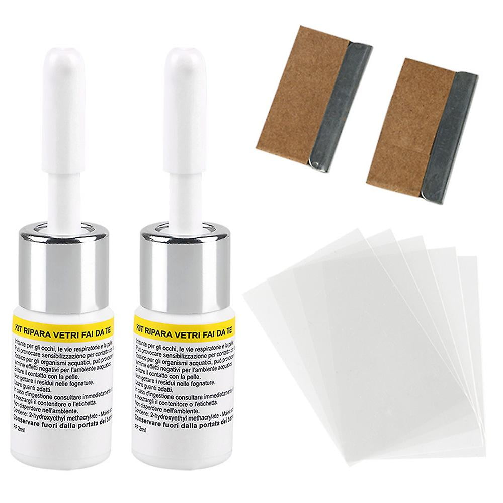 Cracked Glass Repair Kit Windshield Diy Car Window Phone Screen Repair ...