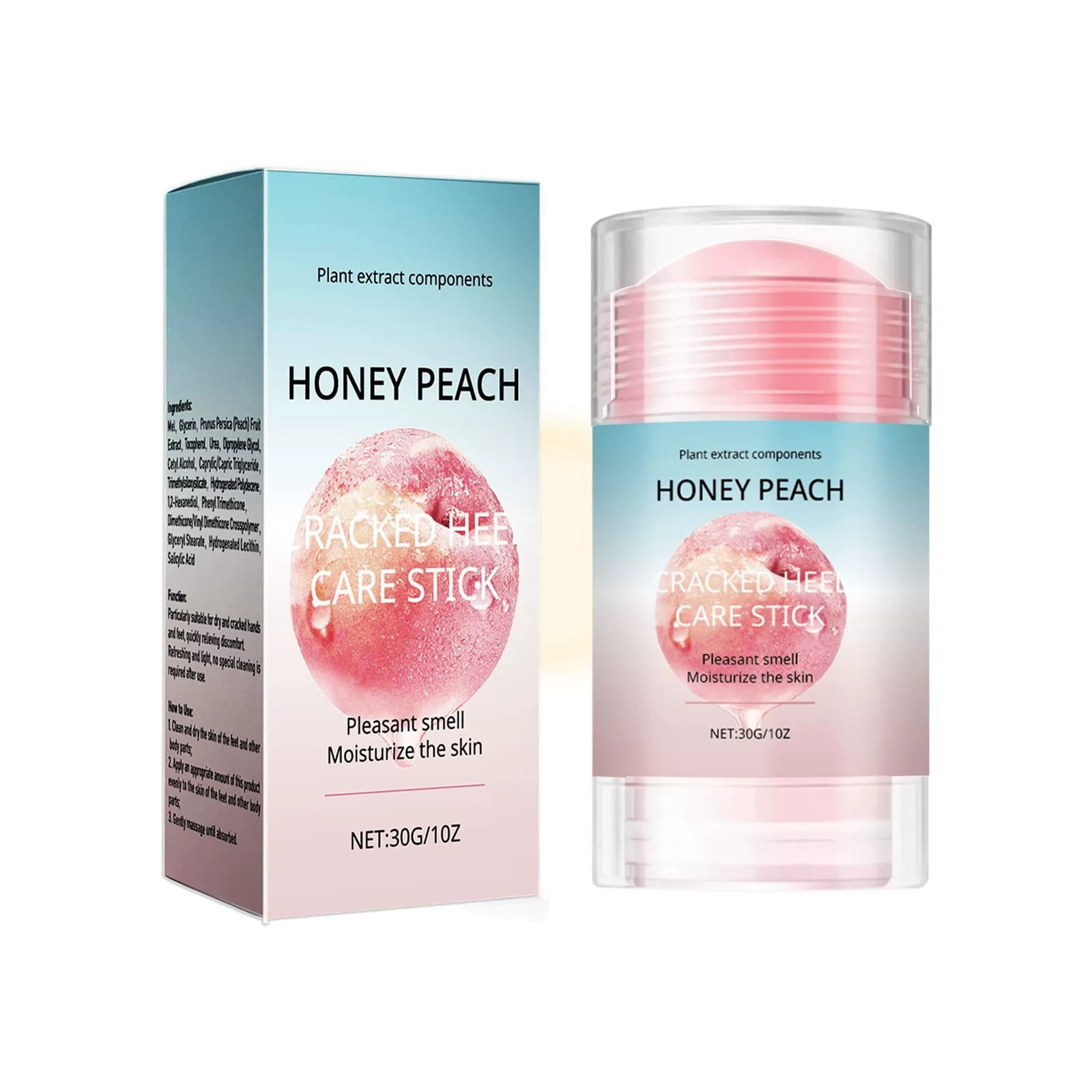 Cracked Heel Care Stick,Plant Extract Components, Repairs severely dry, cracked heels ...