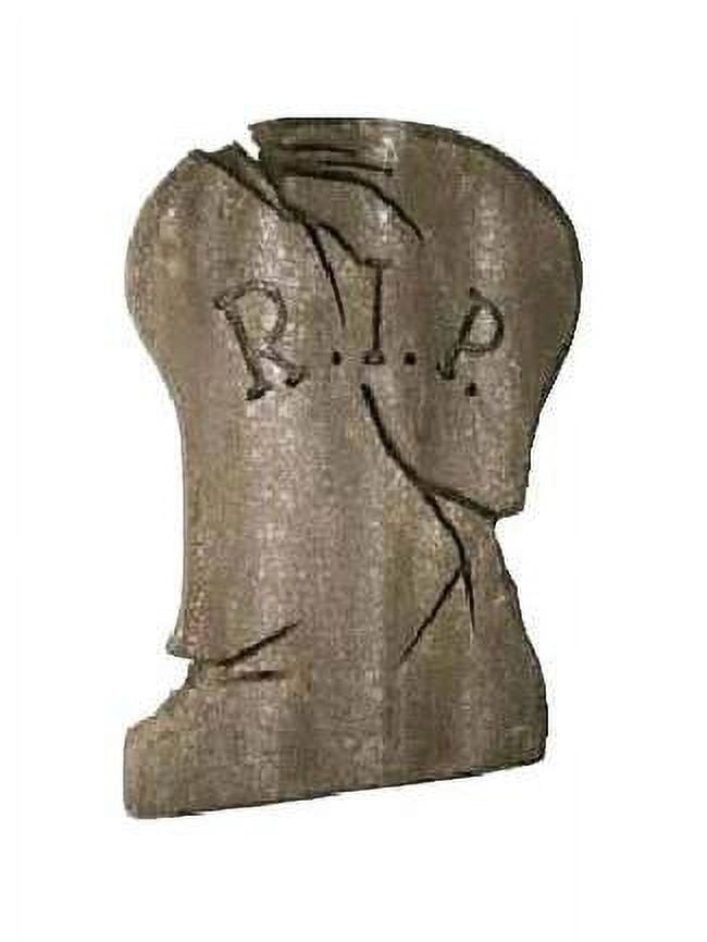 Cracked & Weathered Halloween Tombstone - Walmart.com