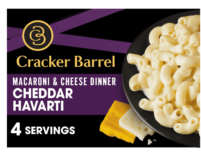 Cracker Barrel Macaroni and Cheese Dinner, Cheddar Havarti, 14 Oz (Pack ...