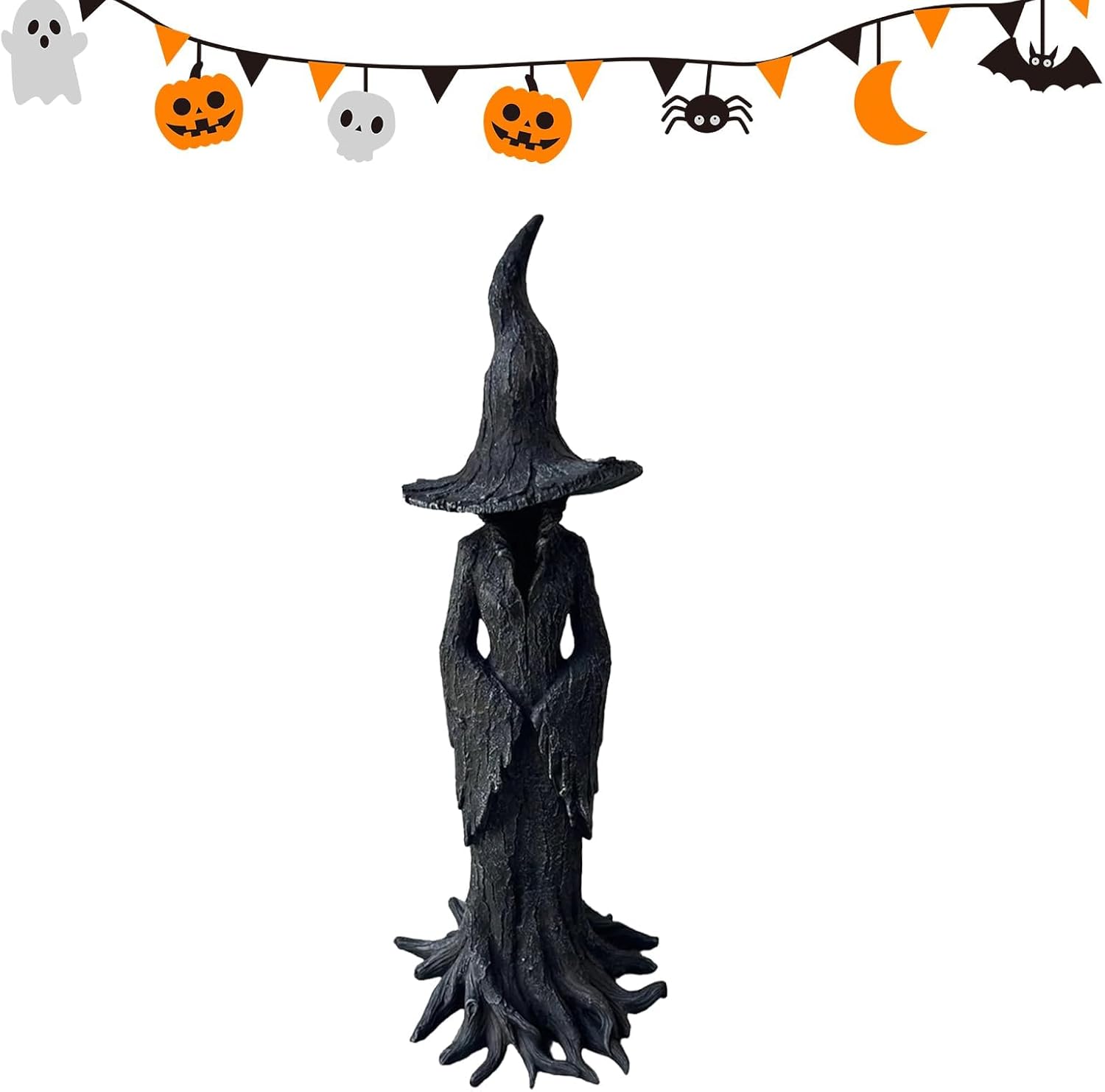 Cracker Barrel Statue, Halloween Figurine, Curse Theme Statues Figurine ...