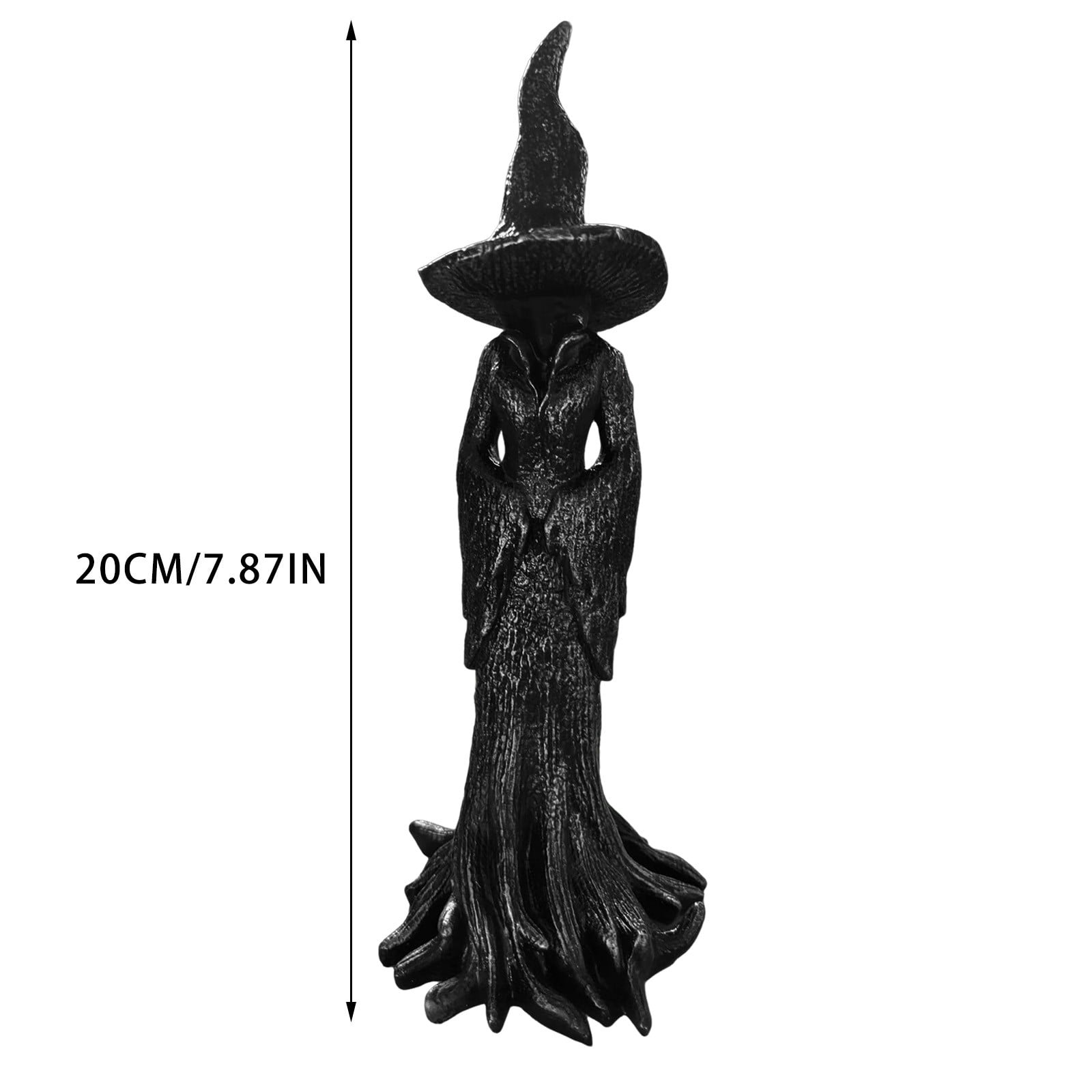 Cracker Barrel Witch Statue, 20cm Halloween Witch Decoration, 2025 New ...