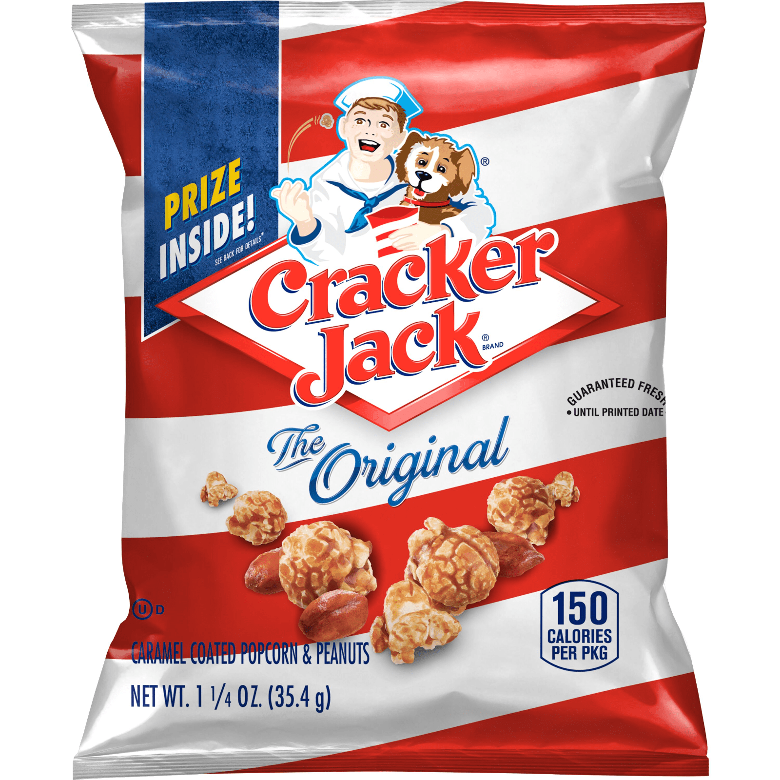 Cracker Jack - 6ct - Snack Size - 35.4g Bag - Caramel Candy - SHIPS ...