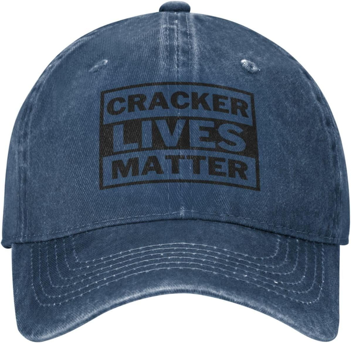 Crackers-Lives-Matter Hat Men Baseball Cap Women Trucker Hat Snapback ...