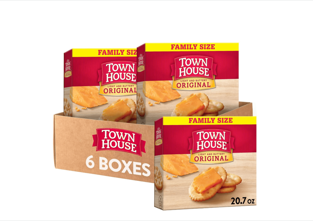 Crackers Original Oven Baked Flaky Flavorful Lunch Snacks Family Size 6 ...