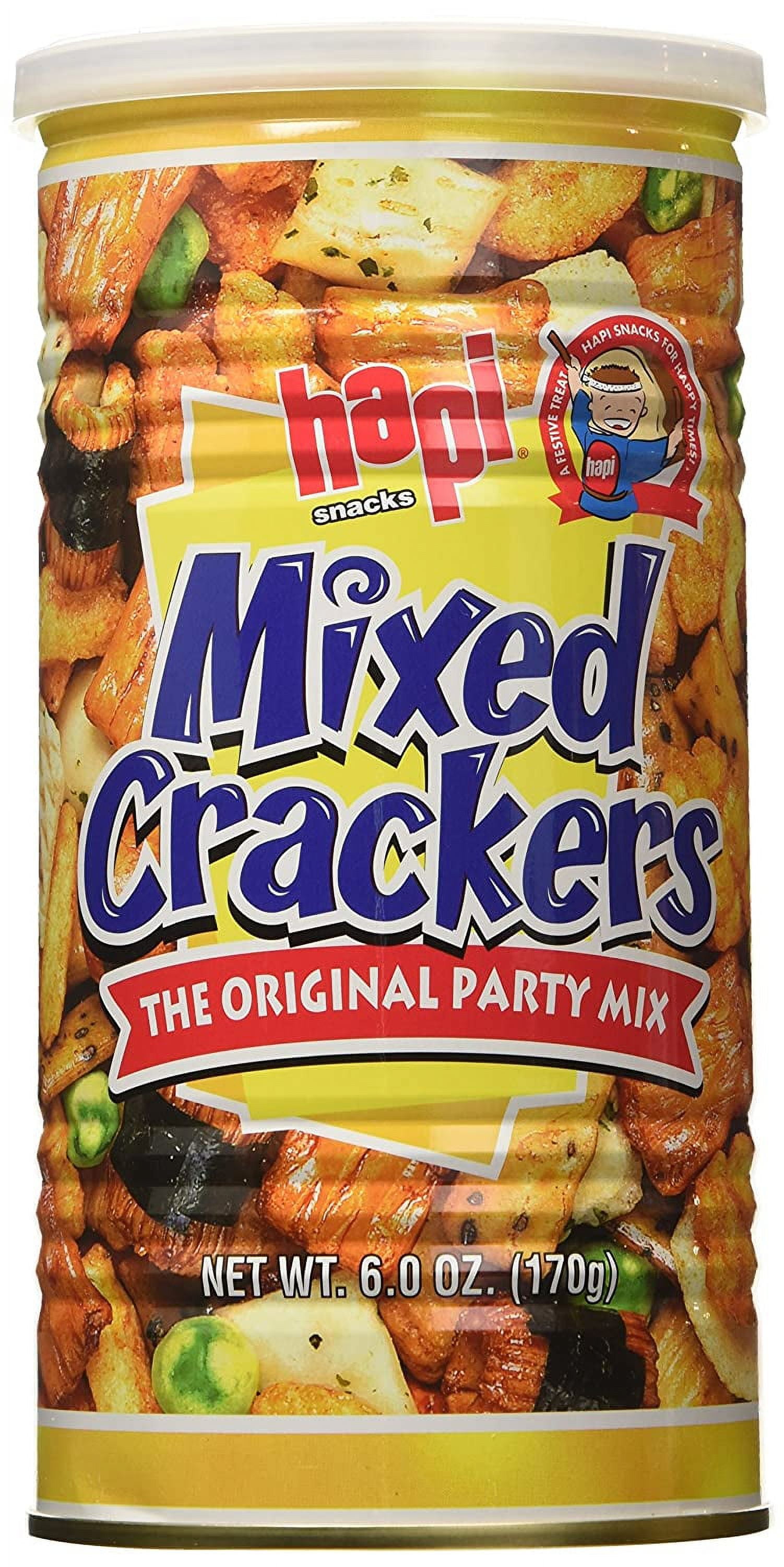 Crackers Original Party Mix, 6 Ounce (Pack of 12) - Walmart.com