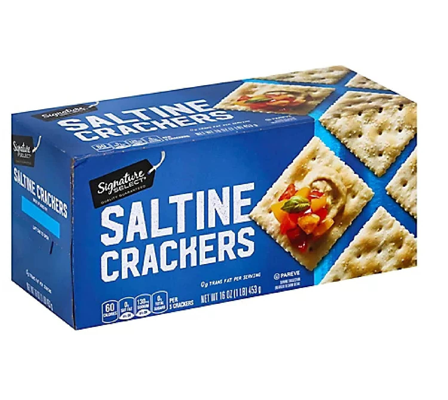 Crackers Saltine - One (1) Box NT. WT. 16 oz. (453g) - Walmart.com