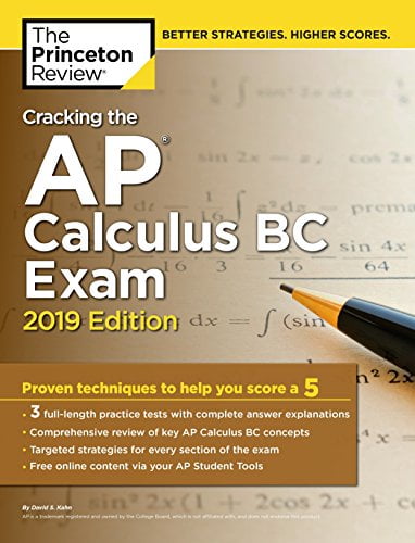 Pre-Owned Cracking the AP Calculus BC Exam, 2019 Edition: Practice ...