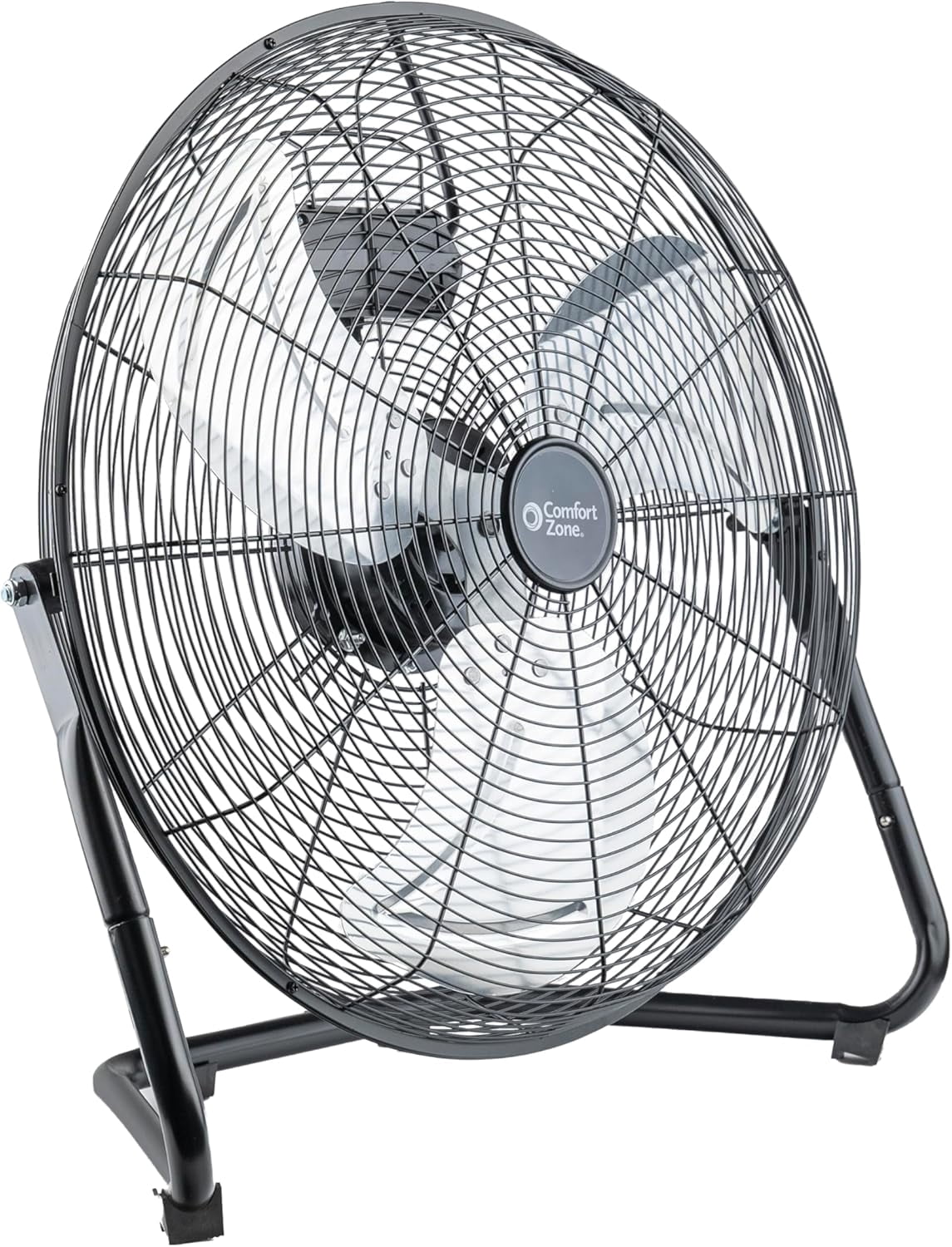 Cradle Floor Fan, Electric, High-Velocity,180 Degree Adjustable Tilt ...
