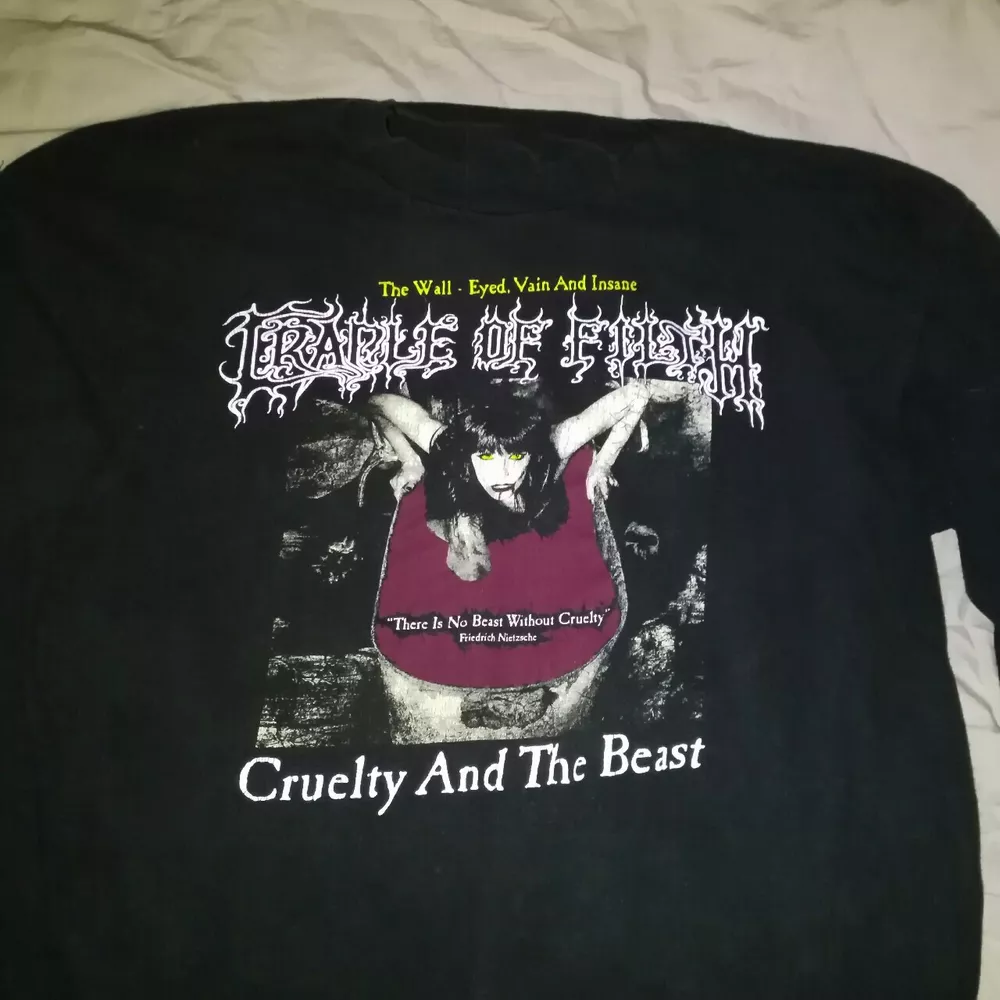 Cradle Of Filth Band Cruelty And The Beast Album Black Men T-Shirt Hot ...