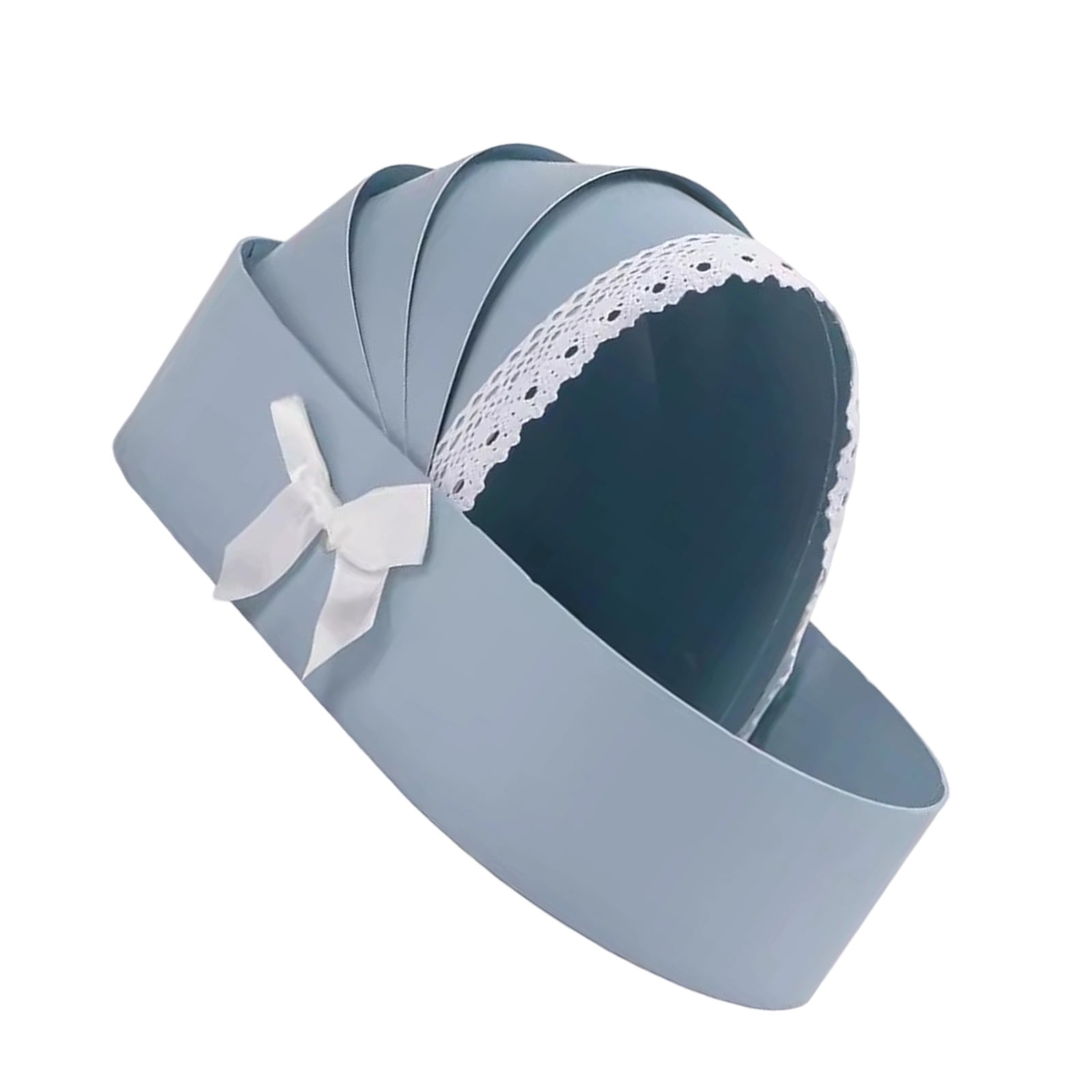 Cradle Shape Flower Basket Baby Showers Empty Hamper Basket Flower ...