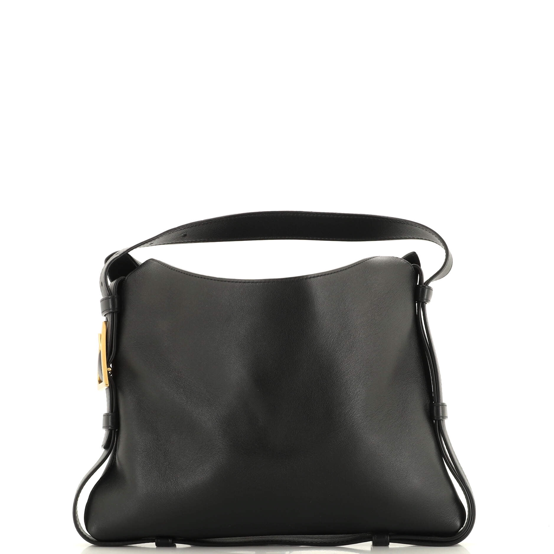 Pre-Owned Cradle Shoulder Bag Leather Medium By Rebag - Walmart.com