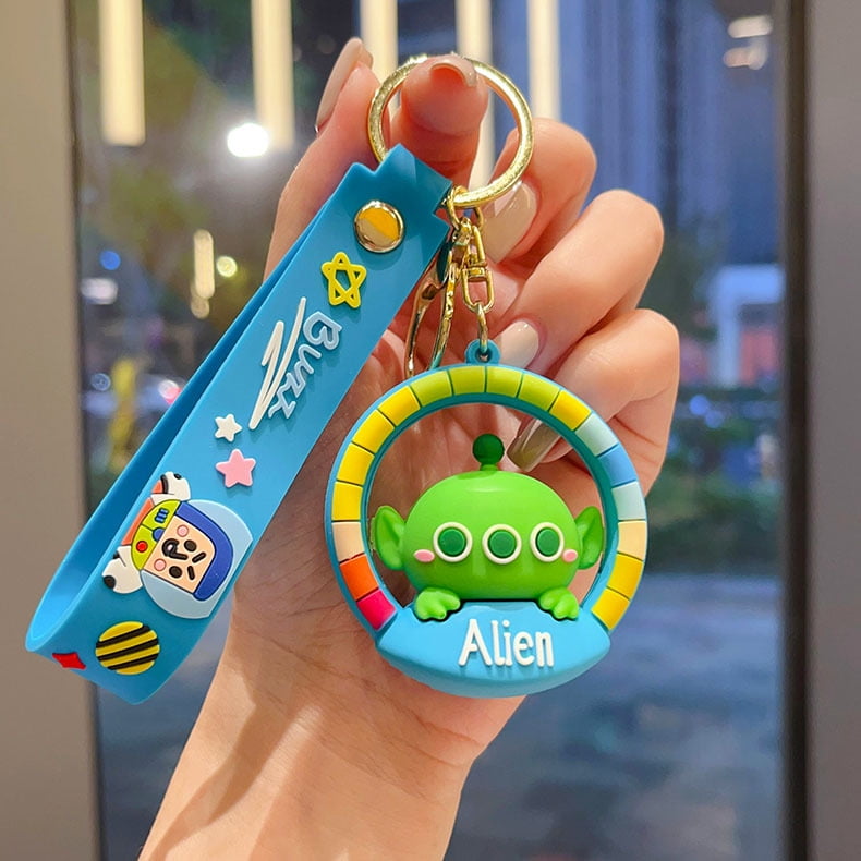 Cradle Toy Story Keychain Cute Buzz Lightyear Car Pendant Bag Keychain ...
