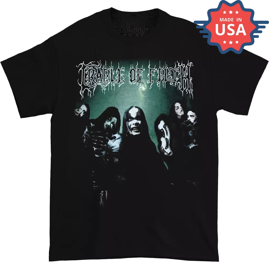 Cradle of Filth Band Heavy Cotton Black S-2345XL Men Women Shirt HN6475 ...