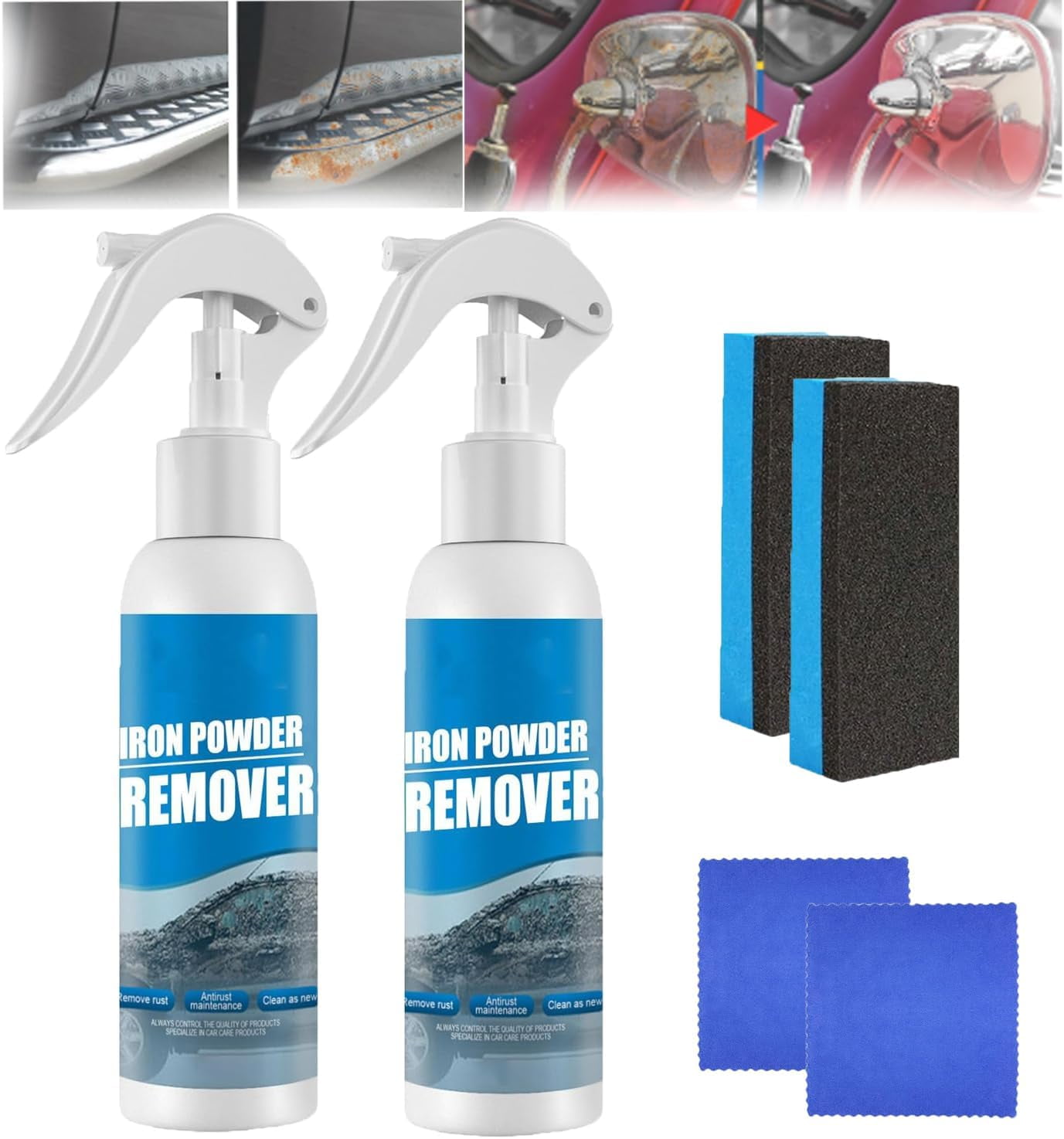 Cradlewaver Multi Purpose Rust Remover Spray, Car Rust Removal Spray ...