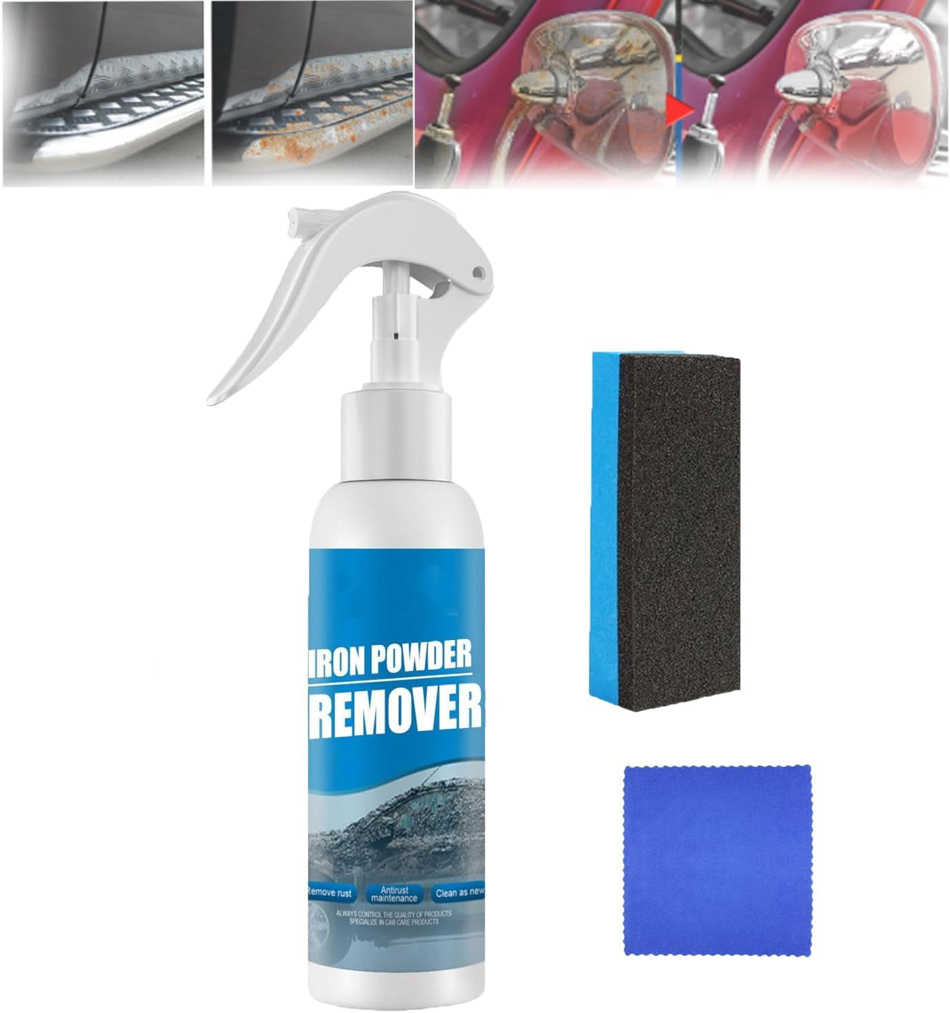 Cradlewaver Multi Purpose Rust Remover Spray, Car Rust Removal Spray ...