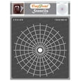 CrafTreat Radar Stencil for Painting and Crafting - 6"x6" - Walmart.com