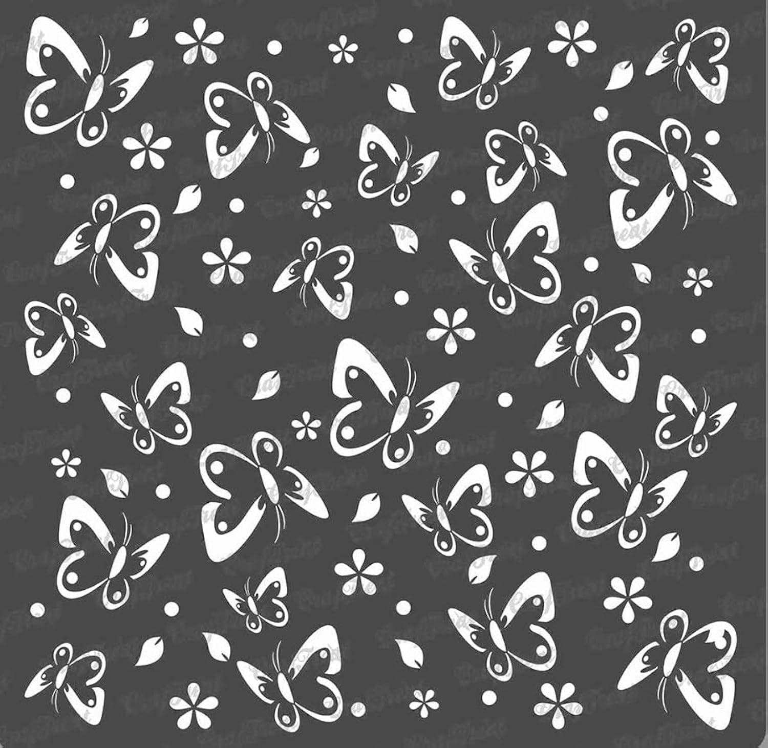 CrafTreat Reusable Butterfly Stencils YPF5 for Painting on Wood, Paper ...