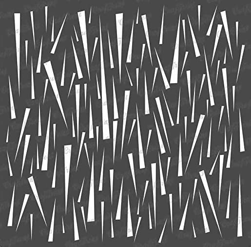 CrafTreat Reusable Texture Stencils MSF2 for Painting on Wood, Canvas ...