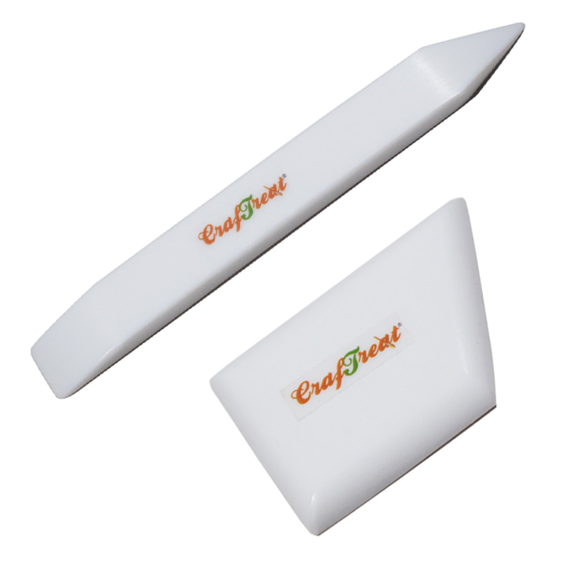 CrafTreat Teflon Bone Folder and Scoring Tool Set - Large and Ergo ...