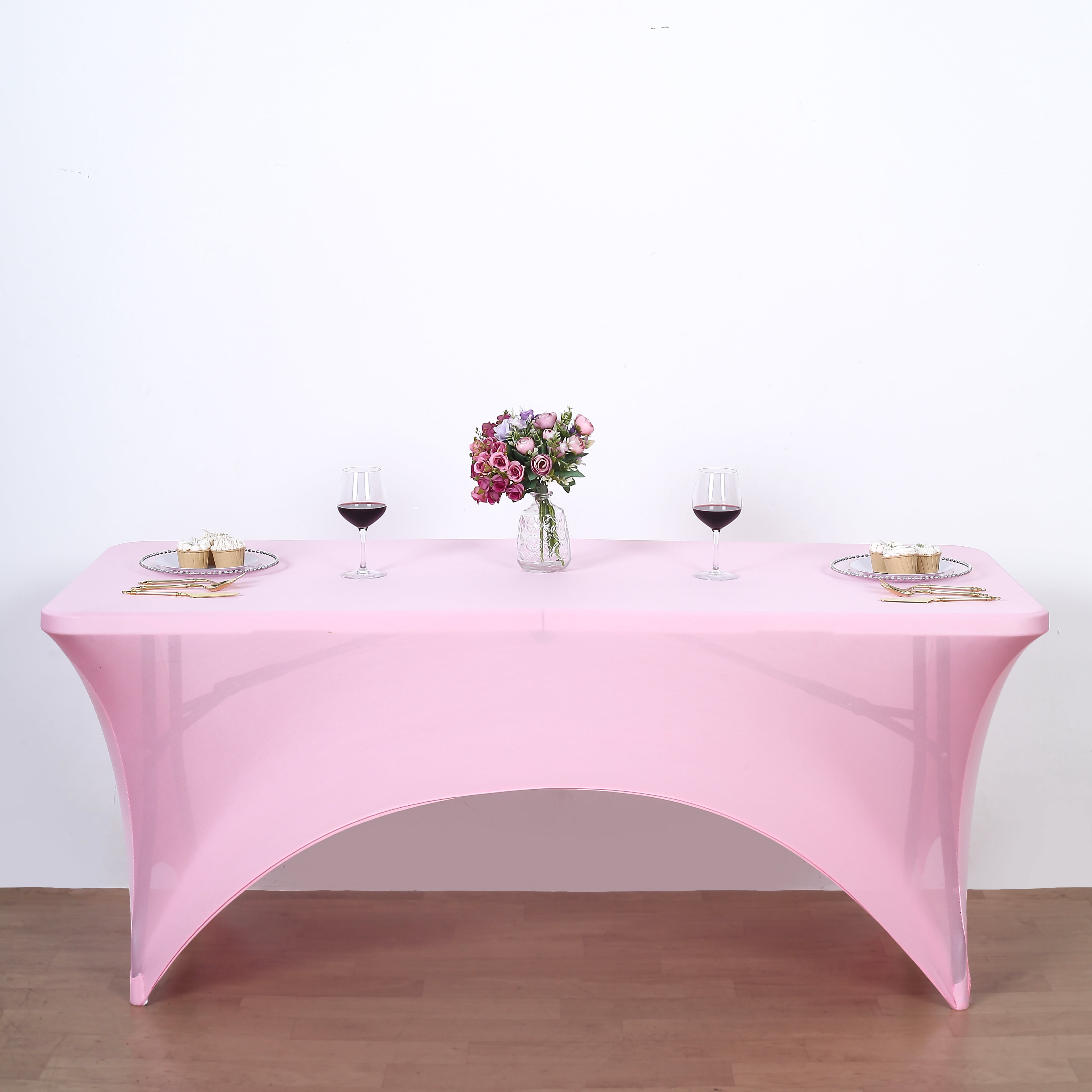 Craft And Party, 6FT Fitted Spandex Rectangular Tablecloth for Home ...