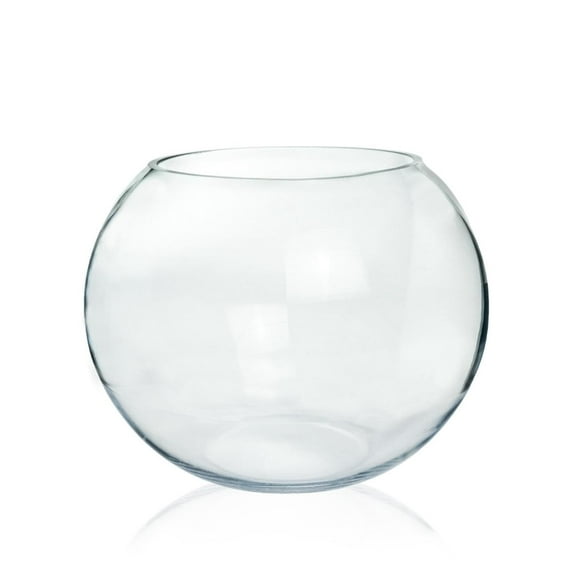 Craft And Party, Glass Bubble, 6" Height x 8" Width Glass Fish Bowl ...