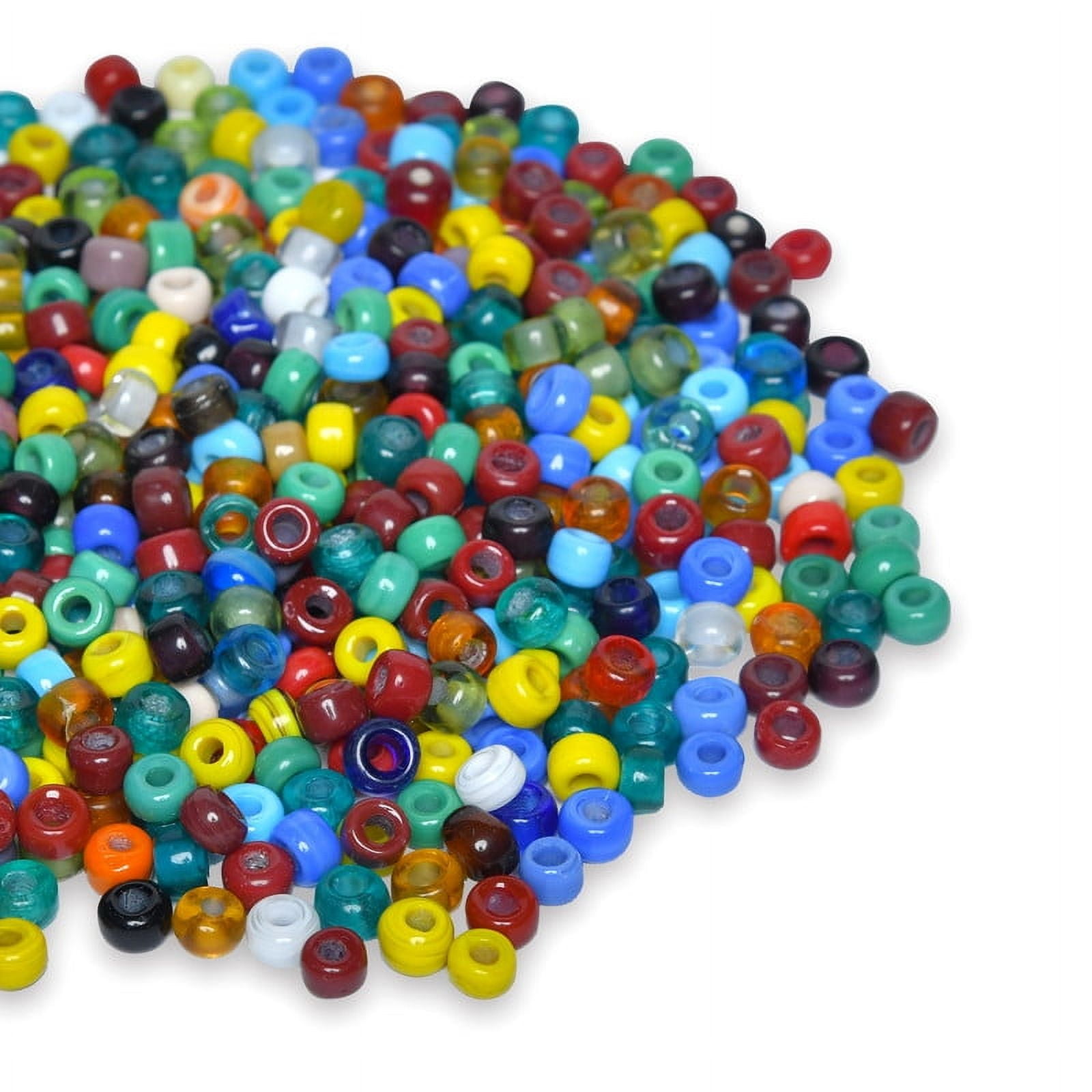 Craft Attic 200-Piece Assorted Glass Beads for Jewelry Making - Walmart.com