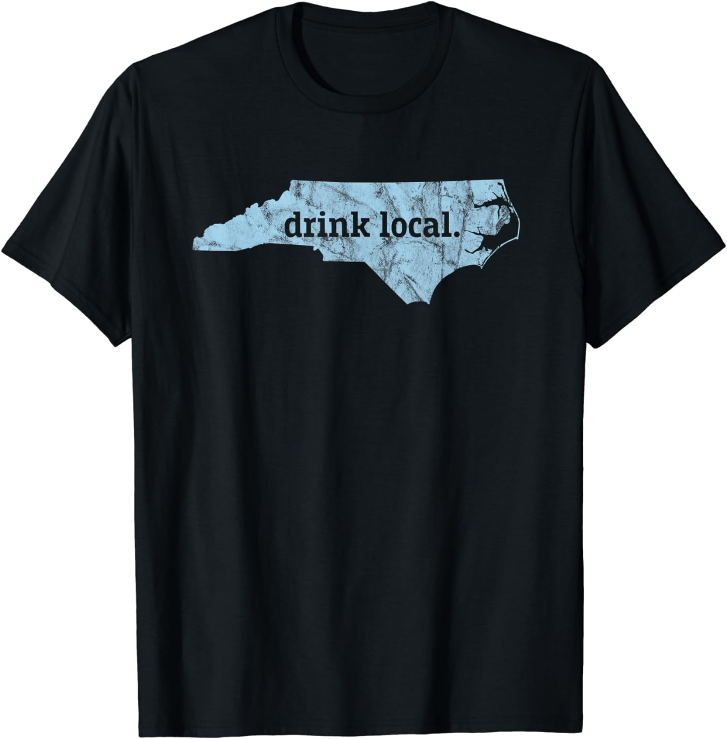 Craft Beer North Carolina Map T Shirt Drink Local