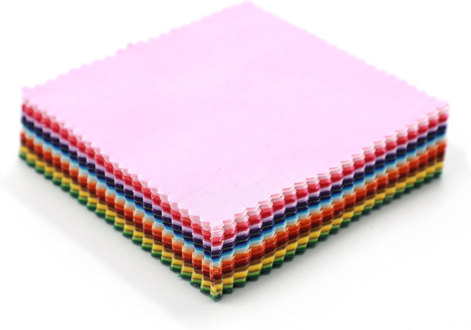 Craft Bunch - 5 inch Charm Pack for Quilting - 100 Precut Cotton Fabric ...