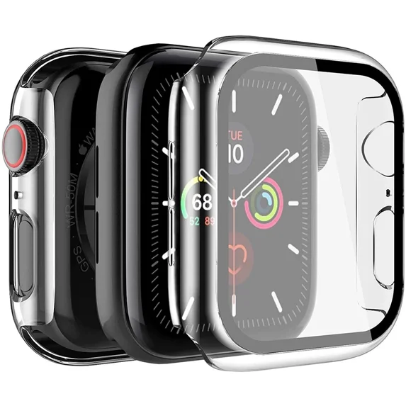 Craft- Case For Apple Watch (Series 6/5/4/Se, 40Mm) - Clear With Screen ...