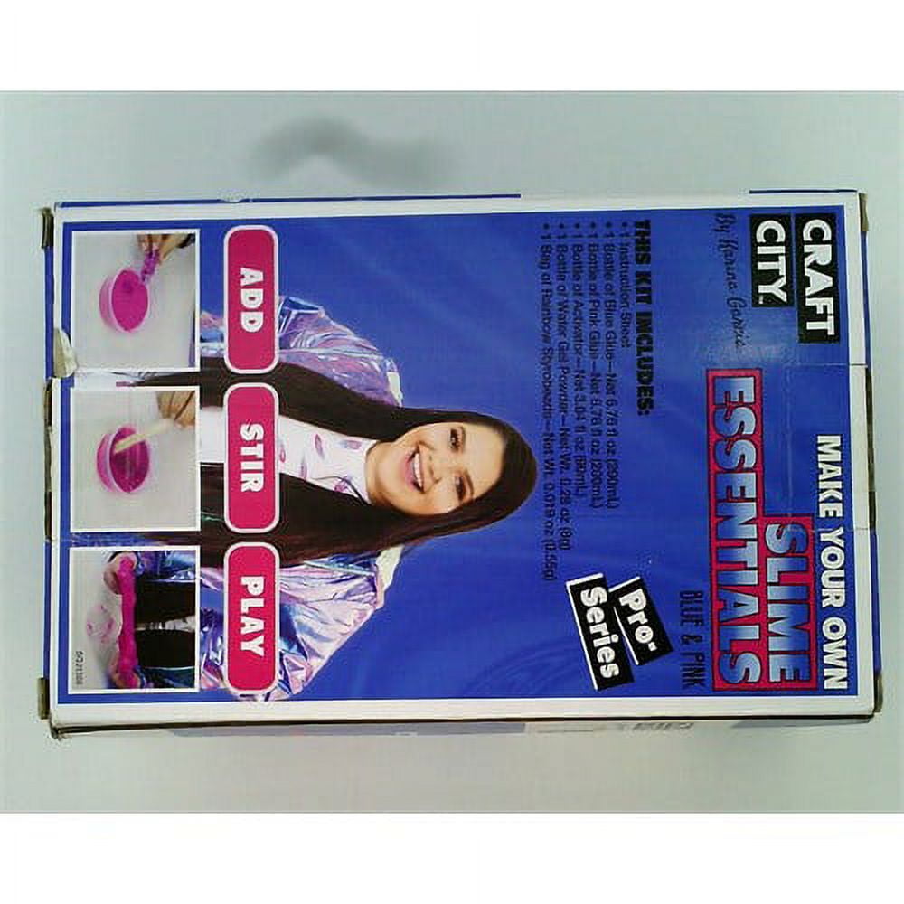 Craft City, Slime Bundle (Slime Essential Blue and Pink) - Walmart.com