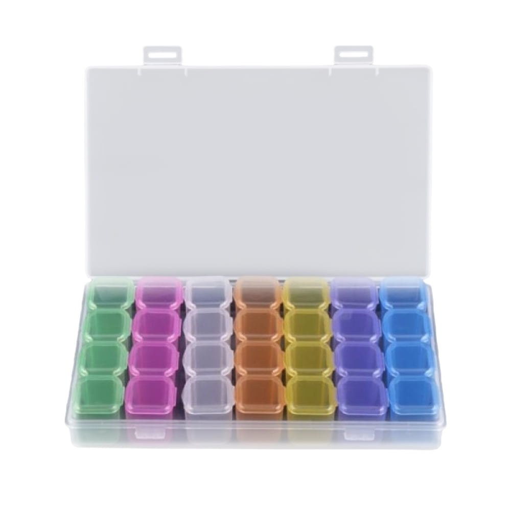 Craft Companion: Adjustable Grids Embroidery Box, Multi Color ...