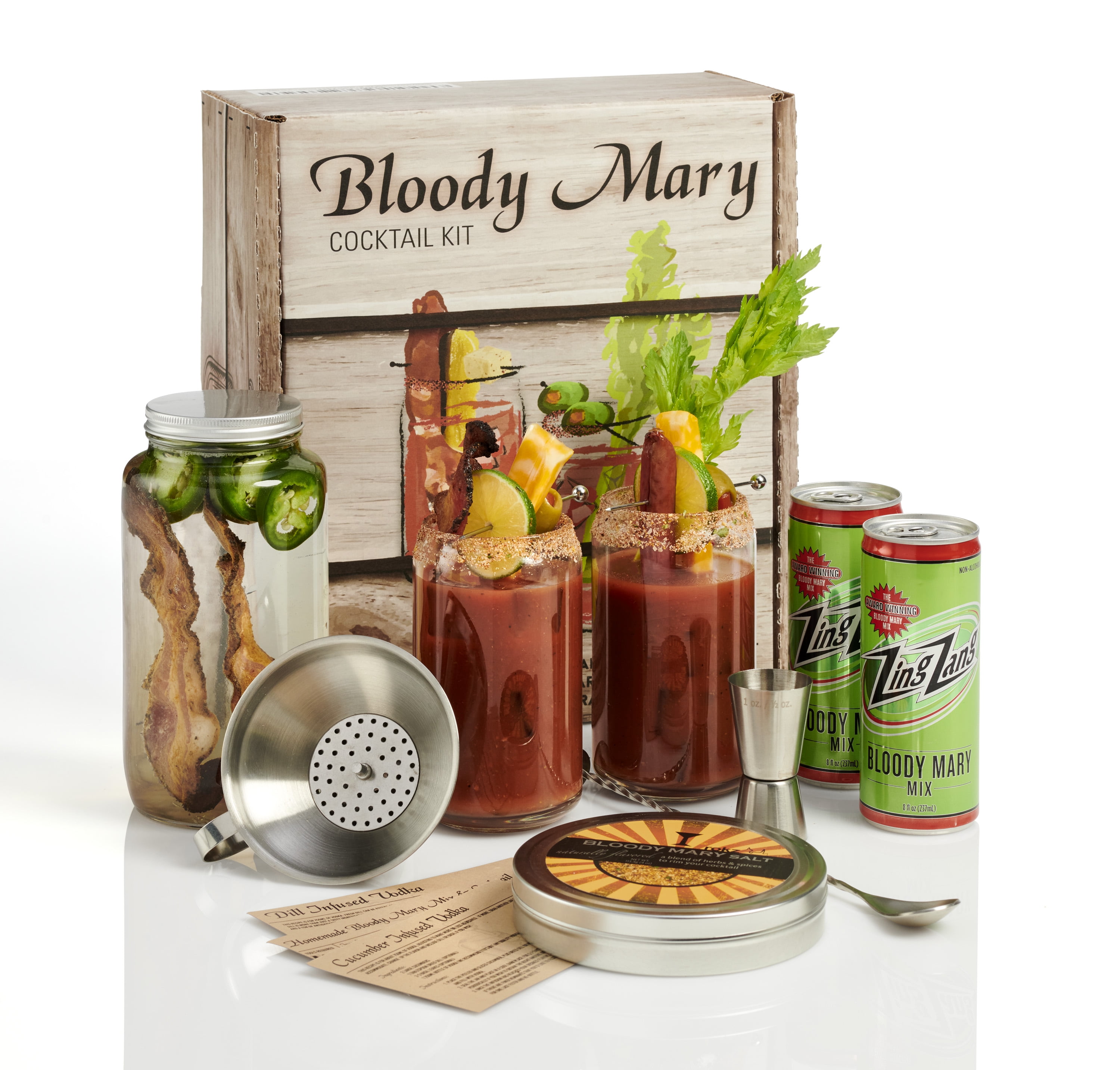 Craft Connections Co Bloody Mary Cocktail Kit - Bar Accessories and ...