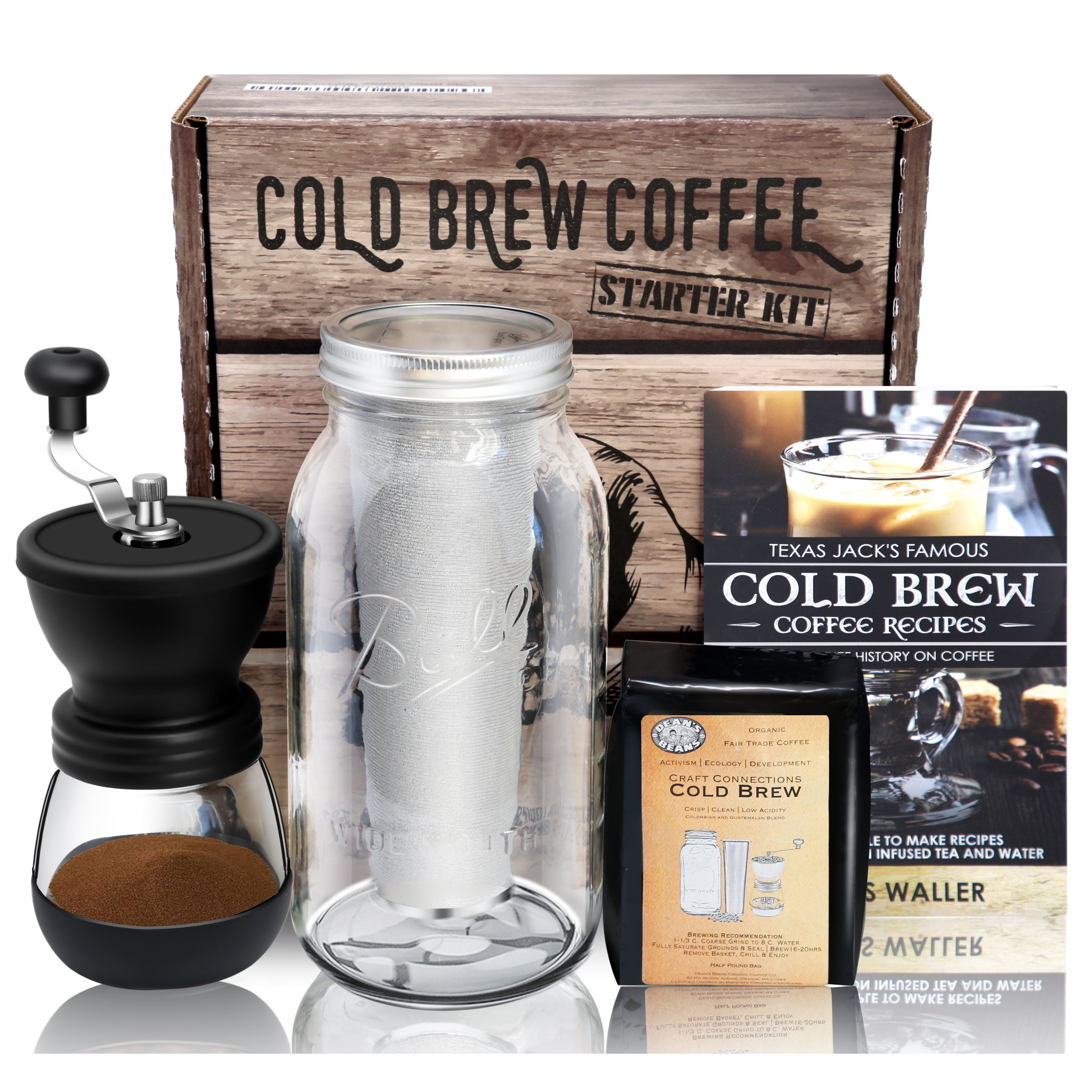 Craft Connections Co Cold Brew Coffee Starter Kit - Tools, Recipes and ...