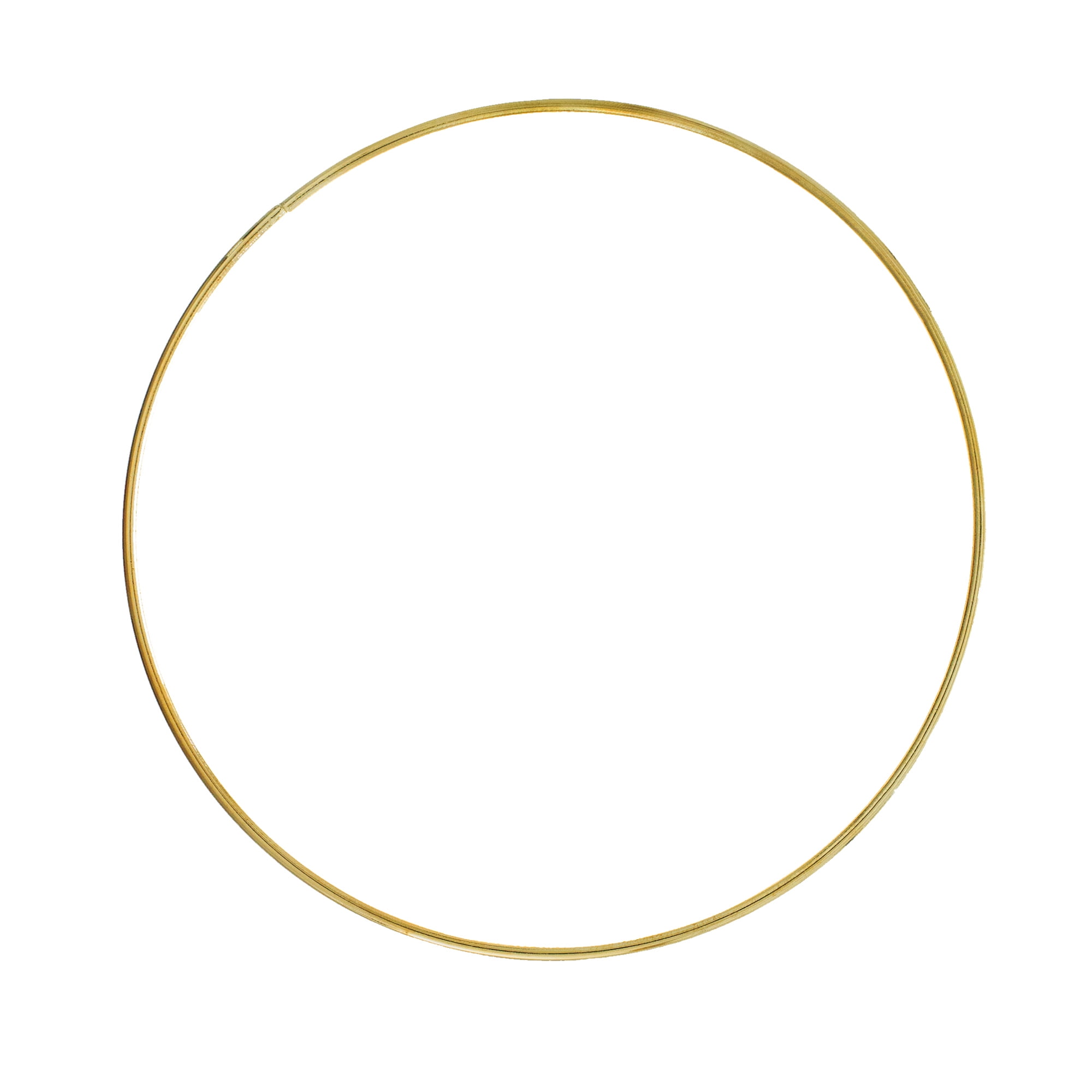 Craft County - 10 Pack 6 inch Gold Metal Hoops - Dream Catcher Metal ...