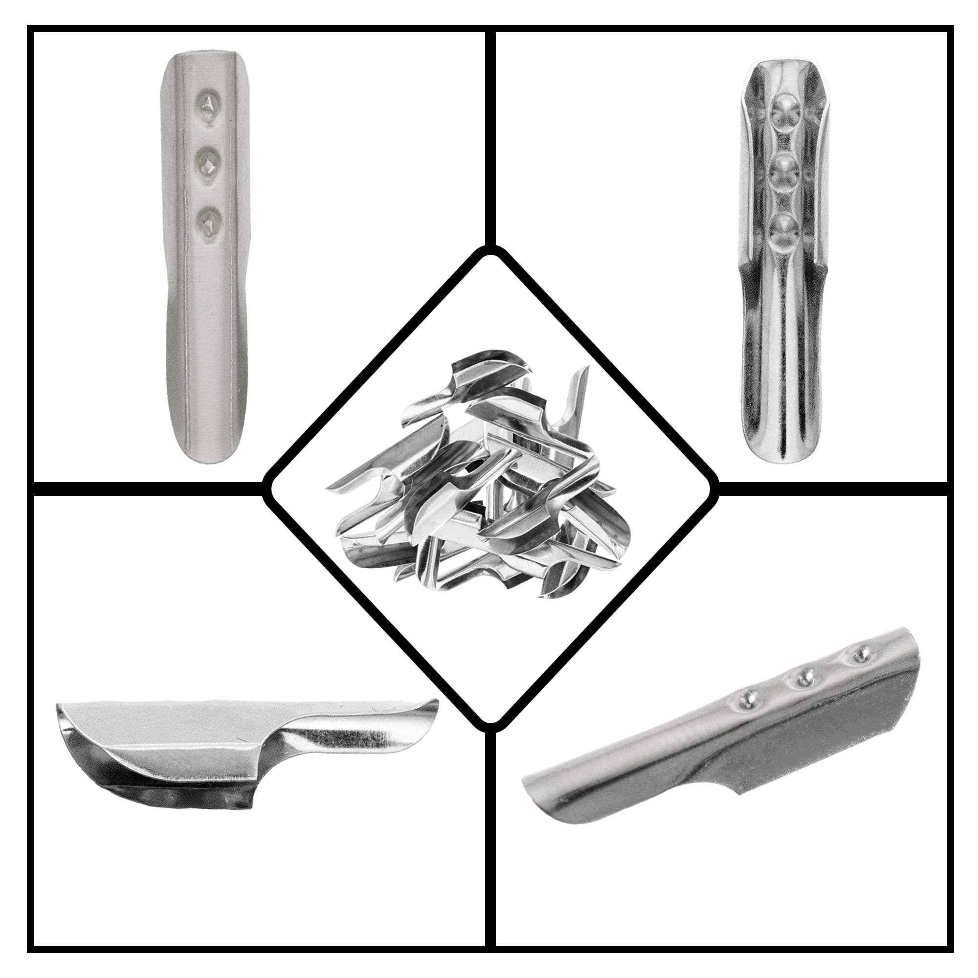 Craft County 23mm Metal T-Bar Cord End Eyelet Toggle Locks - Bronze ...