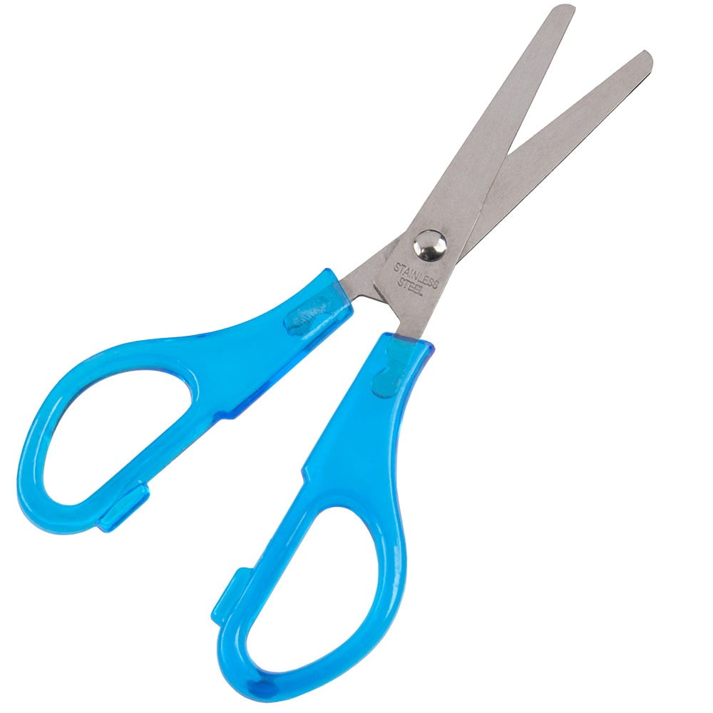 Craft County Ambidextrous Stainless Steel Safety Scissors – Ideal for ...