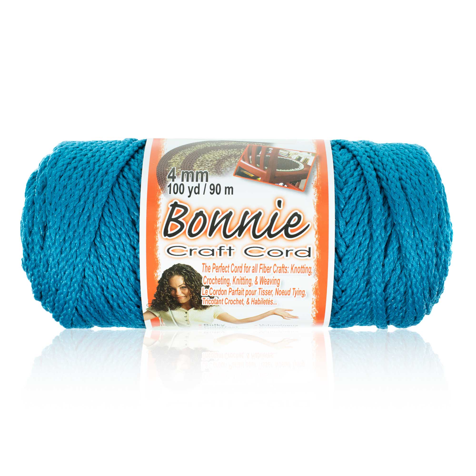 Craft County Bonnie Macrame Cord - 4mm - 100 yd Lengths - Various ...