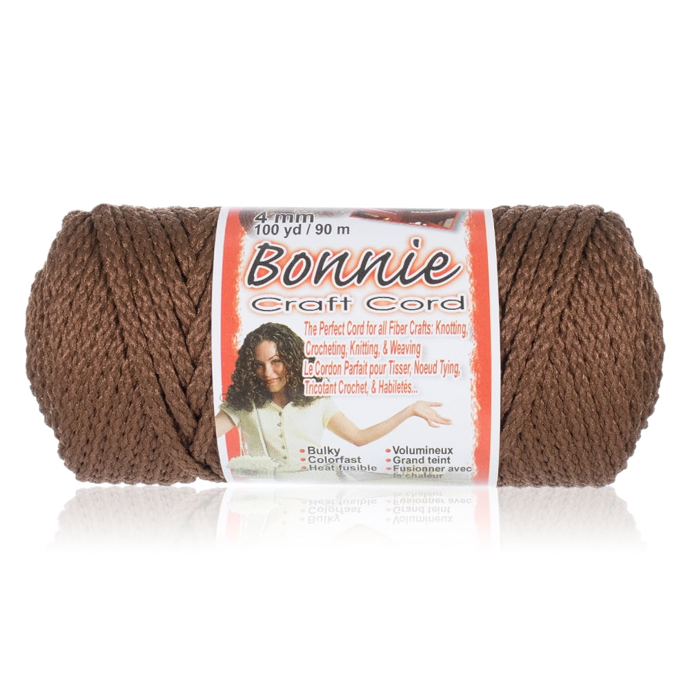 Craft County Bonnie Macrame Cord - 4mm - 100 yd Lengths - Various ...