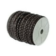 Craft County Flat Braided Leather Craft Cord - 5mm or 10mm Diameter - 5 ...