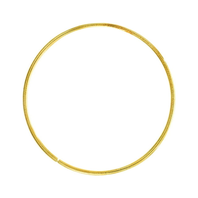 Craft County Golden Metal Wire Hoop Rings - Multiple Diameters ...