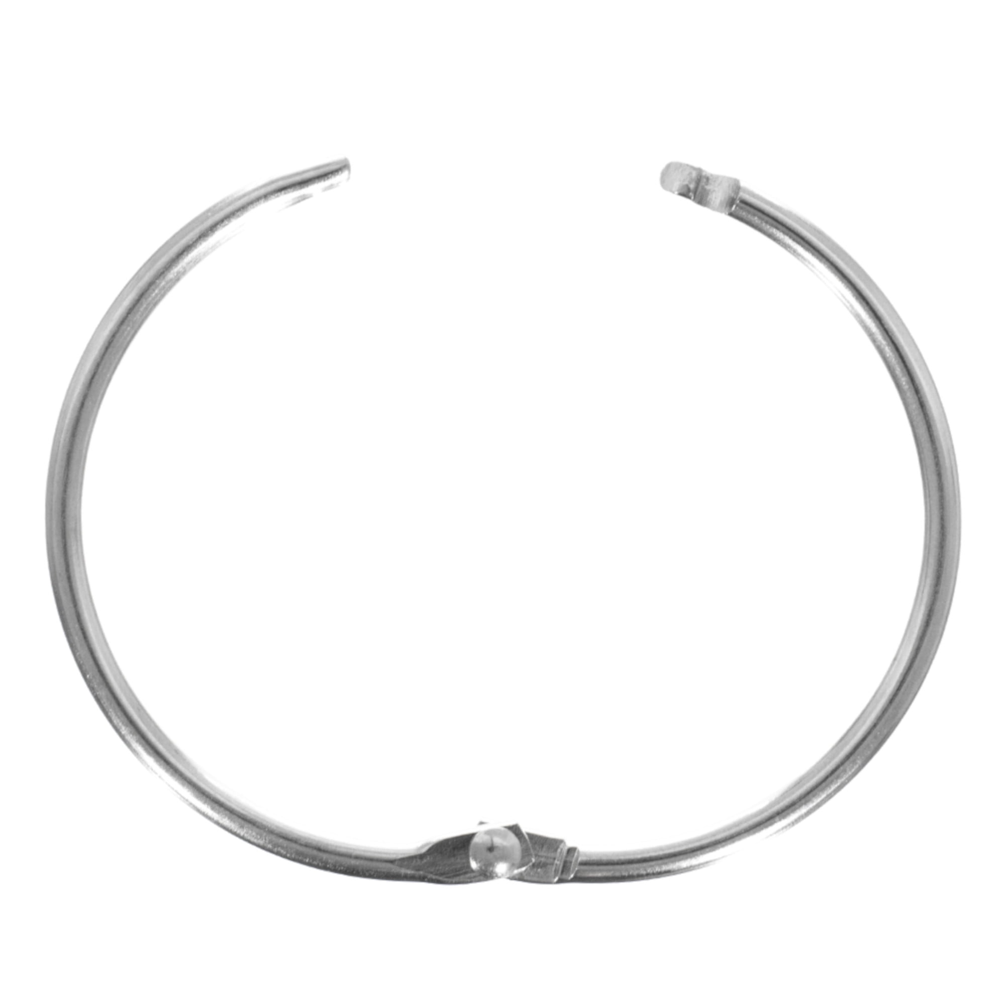 Craft County 2 Binder Rings - Nickel Plated Office Supplies - Walmart ...