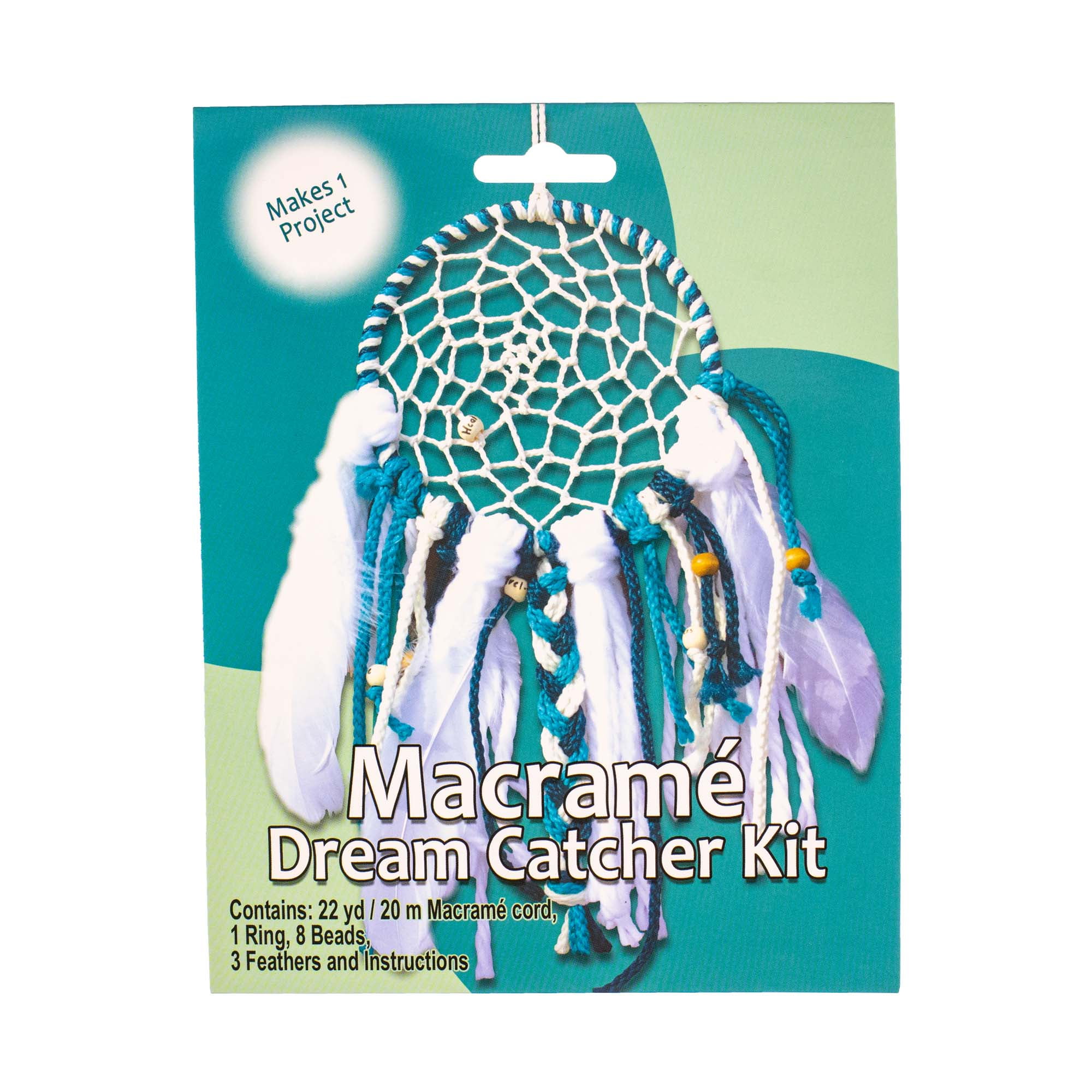 Craft County Macrame Dream Catcher Kit - Walmart.com
