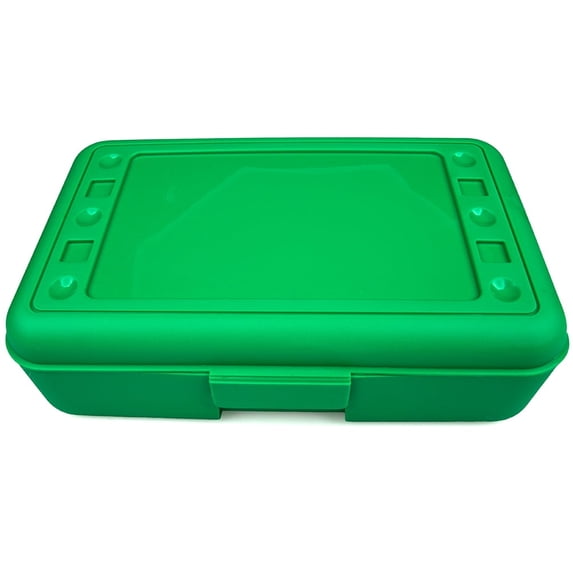 Craft County Plastic Pencil Boxes - 12 Vibrant Colors to Choose From ...