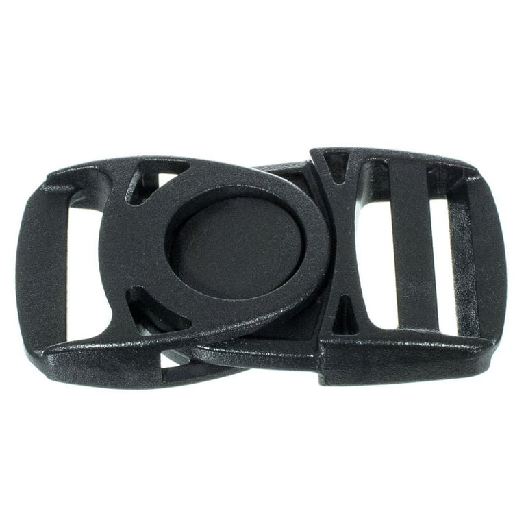 Webbing Strap Black Side Release Plastic Buckle Clip Craft Amazon.com: