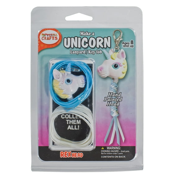 Craft County Rex Head Keychain Kits - 1 Hand Painted Plastic Key Chain ...