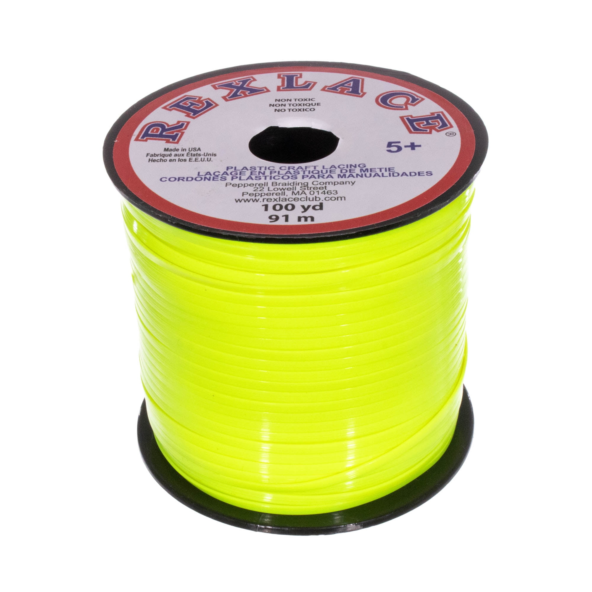 Craft County Rexlace Plastic Craft Lace - 3/32 Inch - Available in a ...