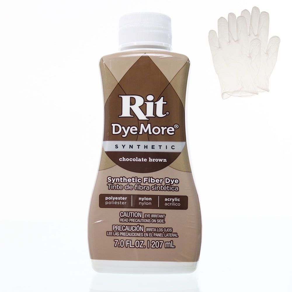 Craft County Rit DyeMore Liquid Fabric Dye, 7 fl oz, Chocolate Brown ...